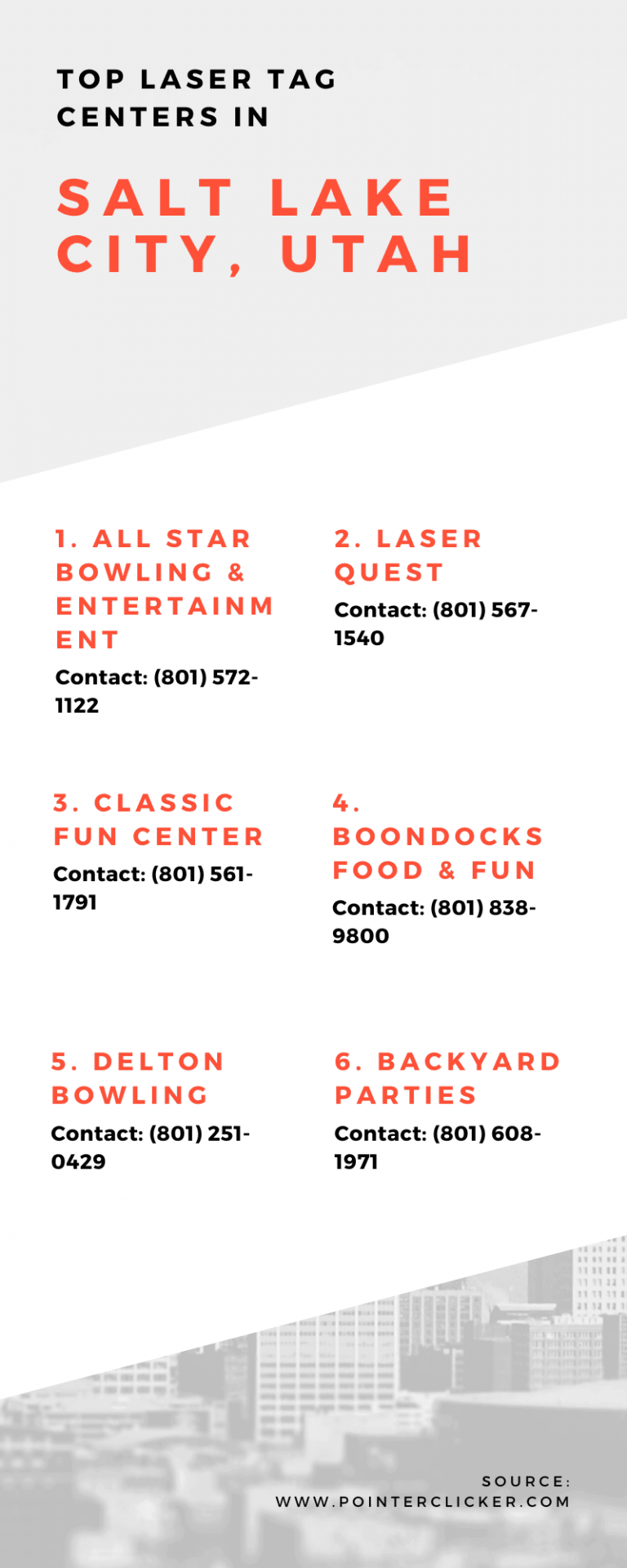 6 Amazing Laser Tag Centers in Salt Lake City, Utah - PlaygroundBaron